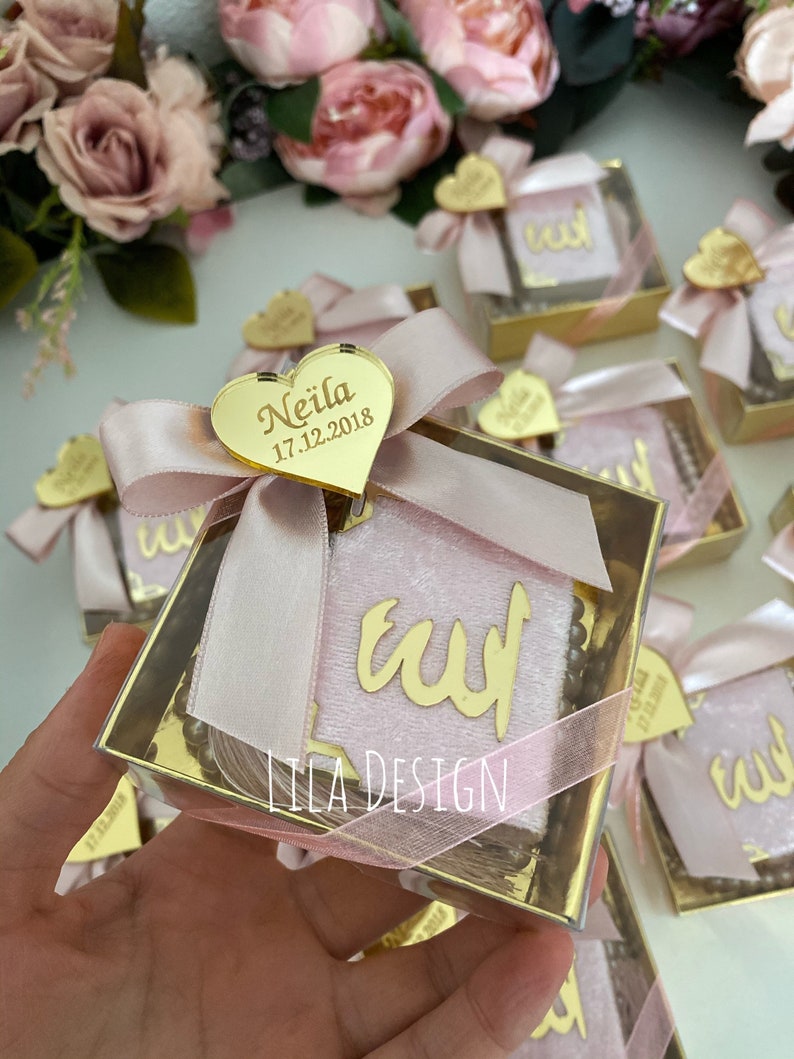 Mini Quran and Tasbeeh Gift set Custom Mini Quran Book Set | Etsy