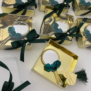 Personalized Birthday Mirror Favors ,bridal Shower,baby Shower Gift ...