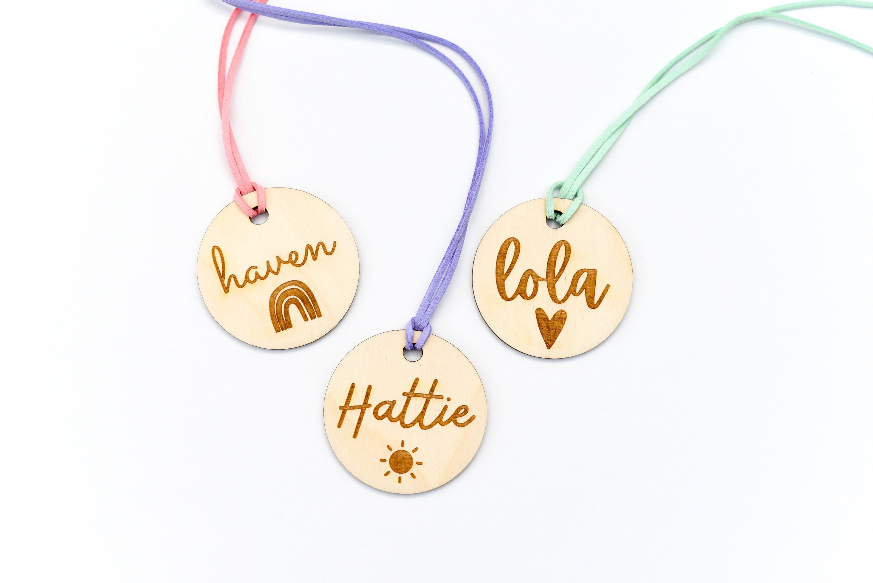 Custom Name Tags Bag Tags Backpack Labels Girls Bag Tags - Etsy