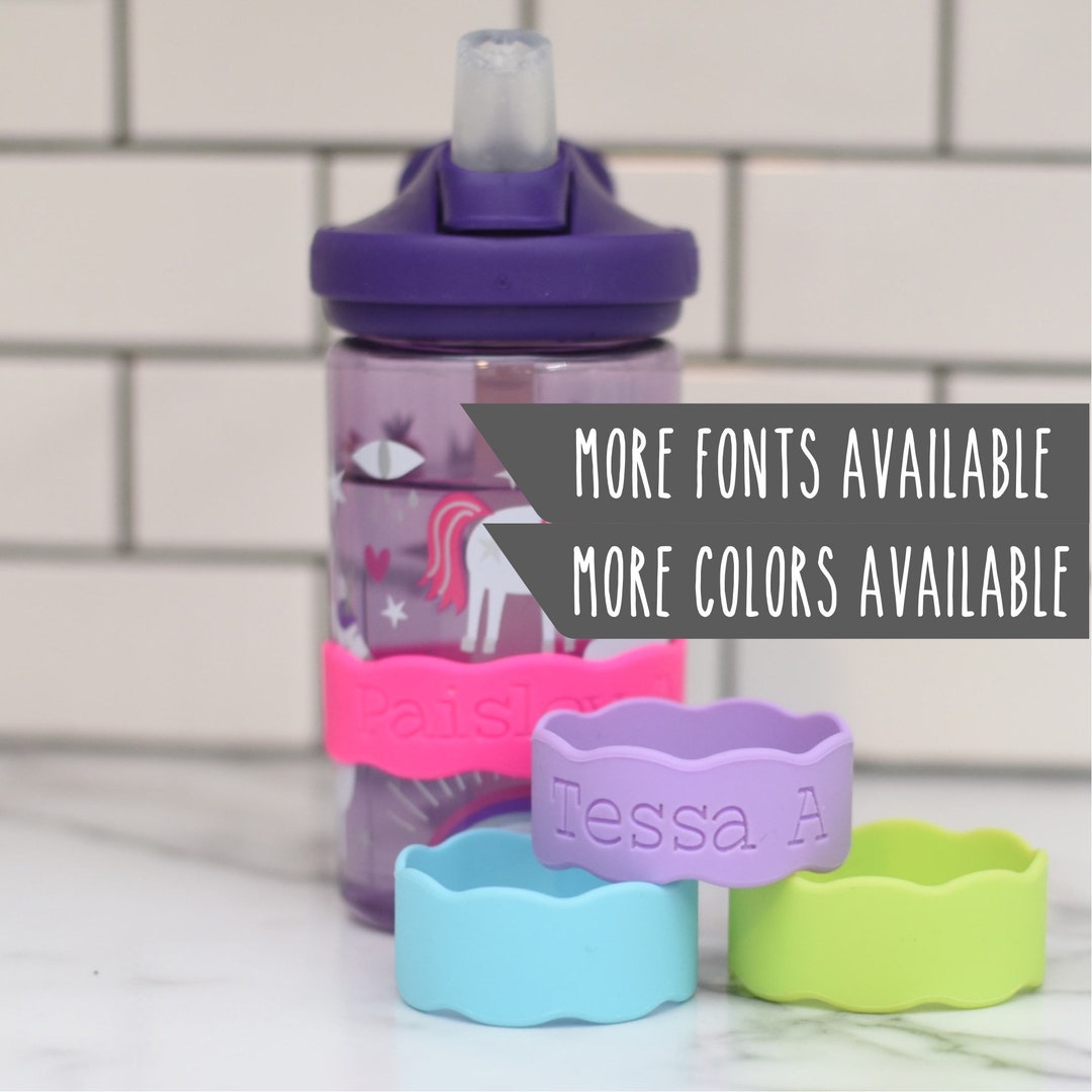 Custom Silicone Bottle Label Personalized Silicone Label, Sippy Cup ...