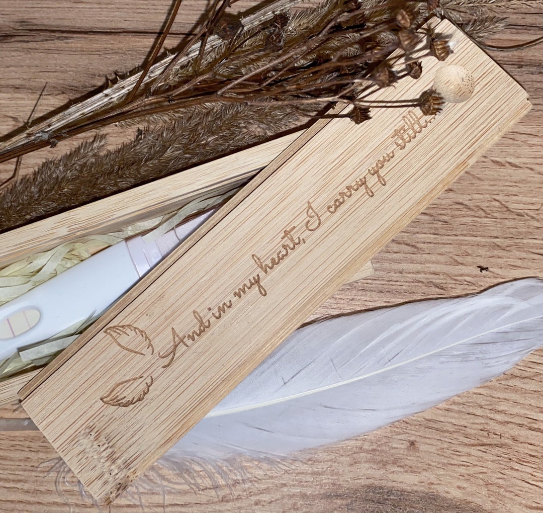 Baby Loss Box , Miscarriage Keepsake Box ,pregnancy Test Keepsake Box ...
