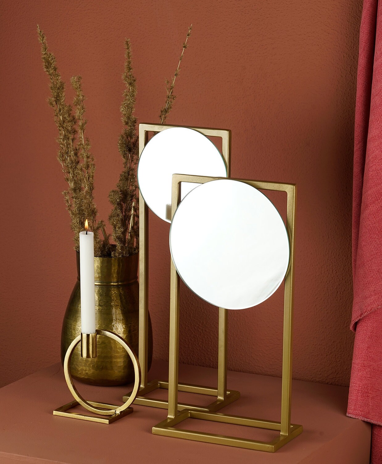 Two Table Top Mirrors - Etsy
