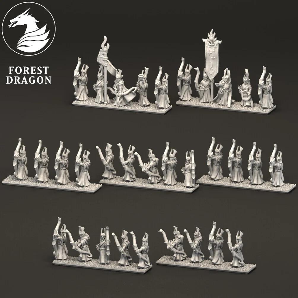 Aurethil Courts Army Archers (10mm - 15mm Warmaster Revolution) by ...