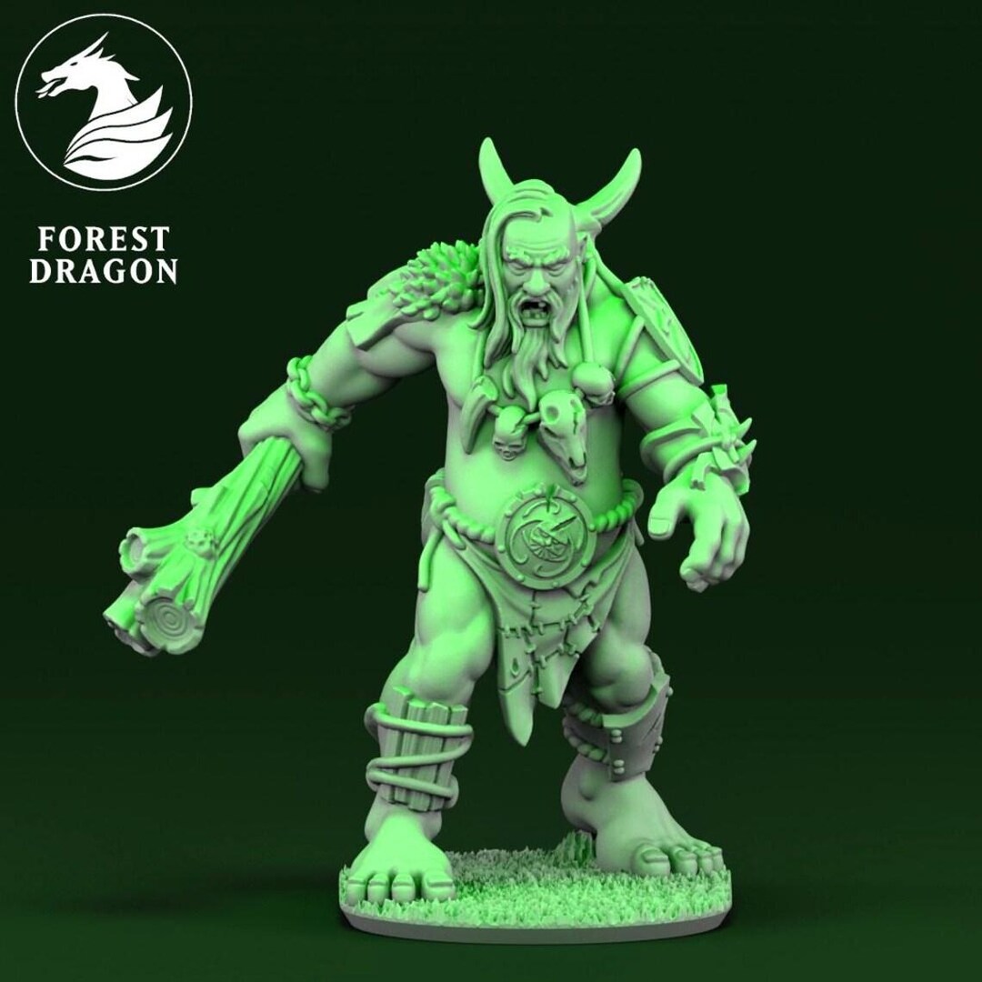 Orc and Goblin Giant (10mm Warmaster) by Forest Dragon - (storm, Hill, Mountain, Thunder ...