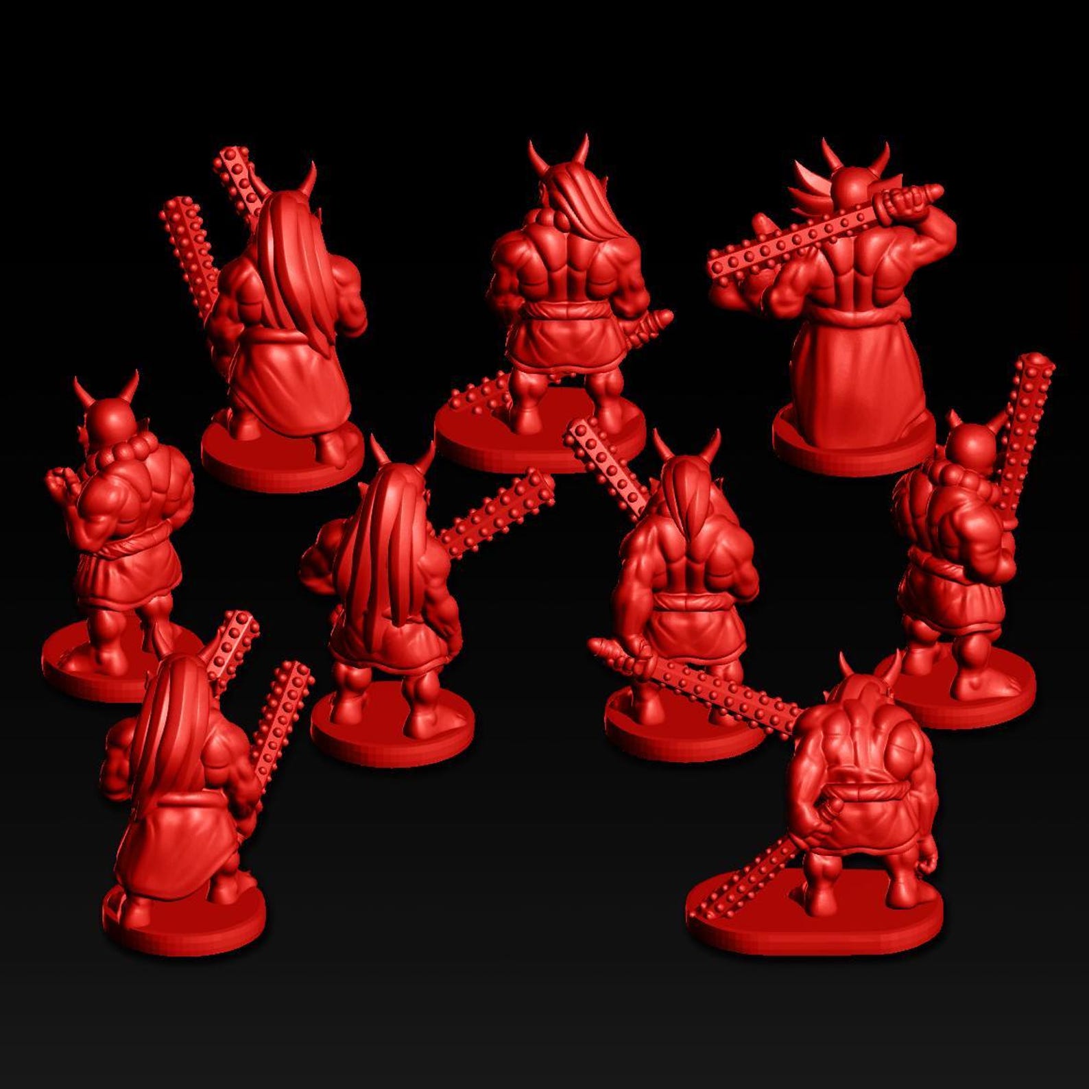 Samurai Oath Army Oni (10mm - 15mm Warmaster Revolution) by Tordominis ...