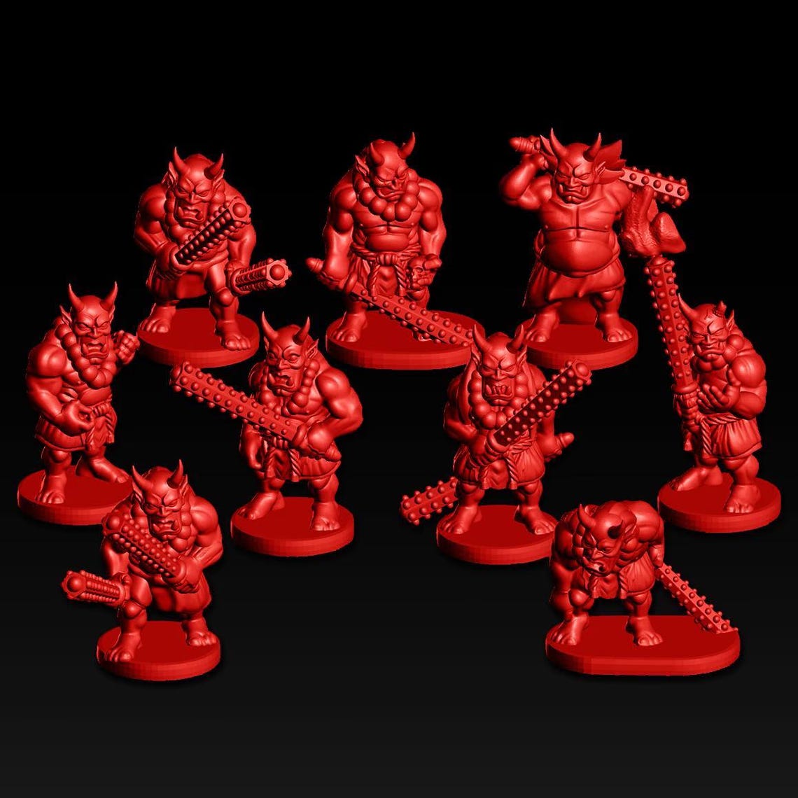 Samurai Oath Army Oni (10mm - 15mm Warmaster Revolution) by Tordominis ...