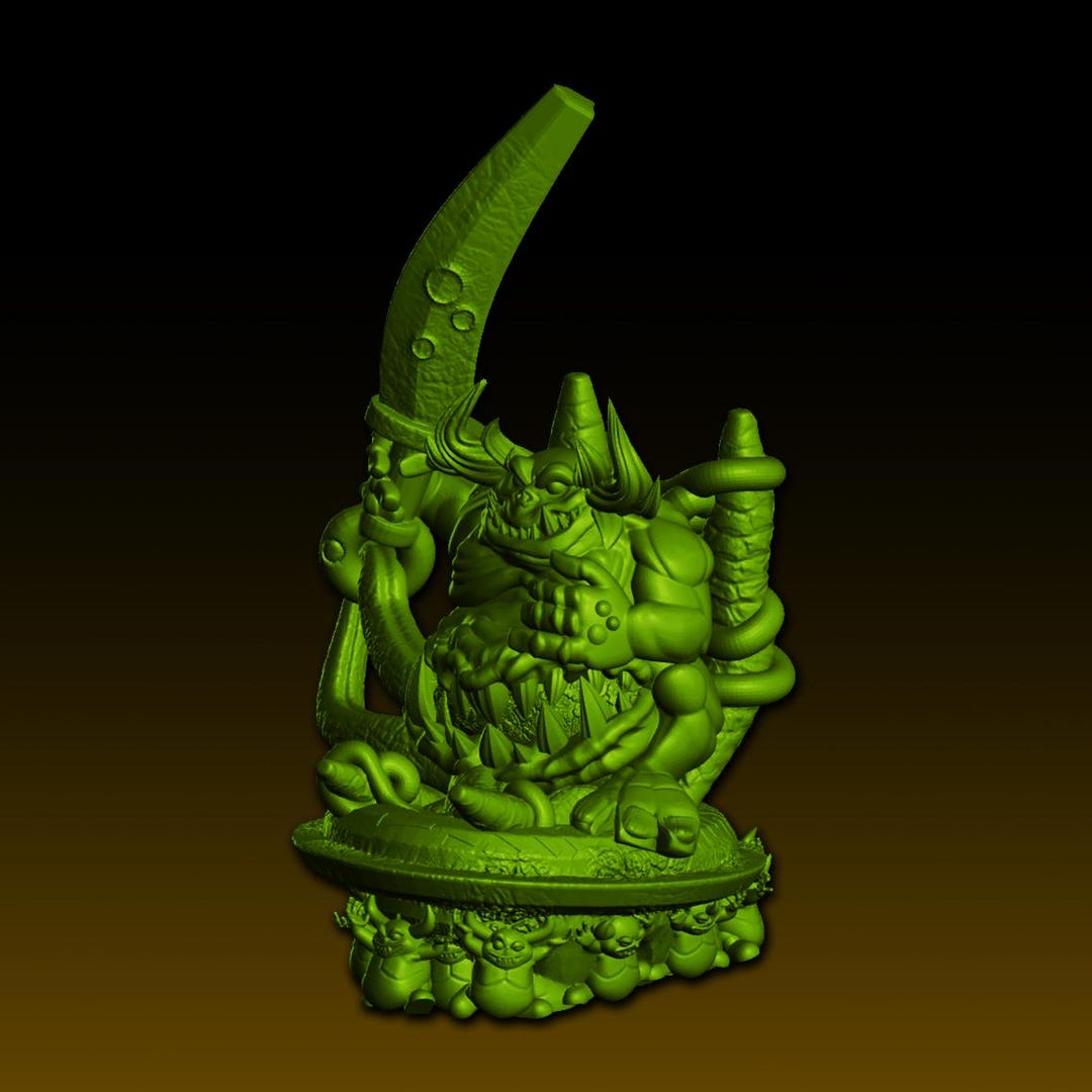 Infection Gods Army Demonic Overlord (10mm - 15mm Warmaster Revolution ...