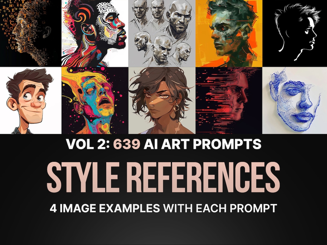 639 Ai Art Prompts & Images for Style References: Vol 2 | Midjourney ...
