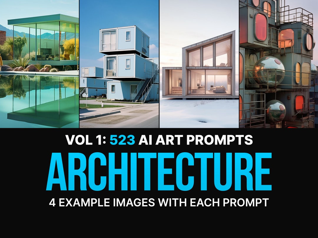 523 Midjourney Prompts for Architecture Ai Art, Prompt, Dall E, Stable ...