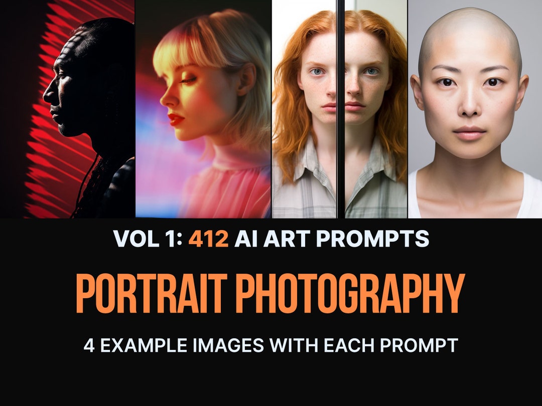 412 Midjourney Prompts for Portrait Photography Ai Art, Prompts, Dall E ...