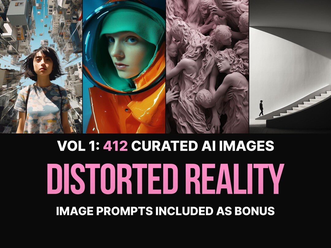 412 AI Art Distorted Reality Images | Curated Graphics, Styles ...