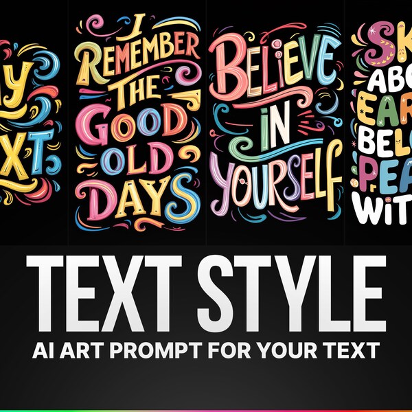 Ai Prompts for Ideogram - Etsy