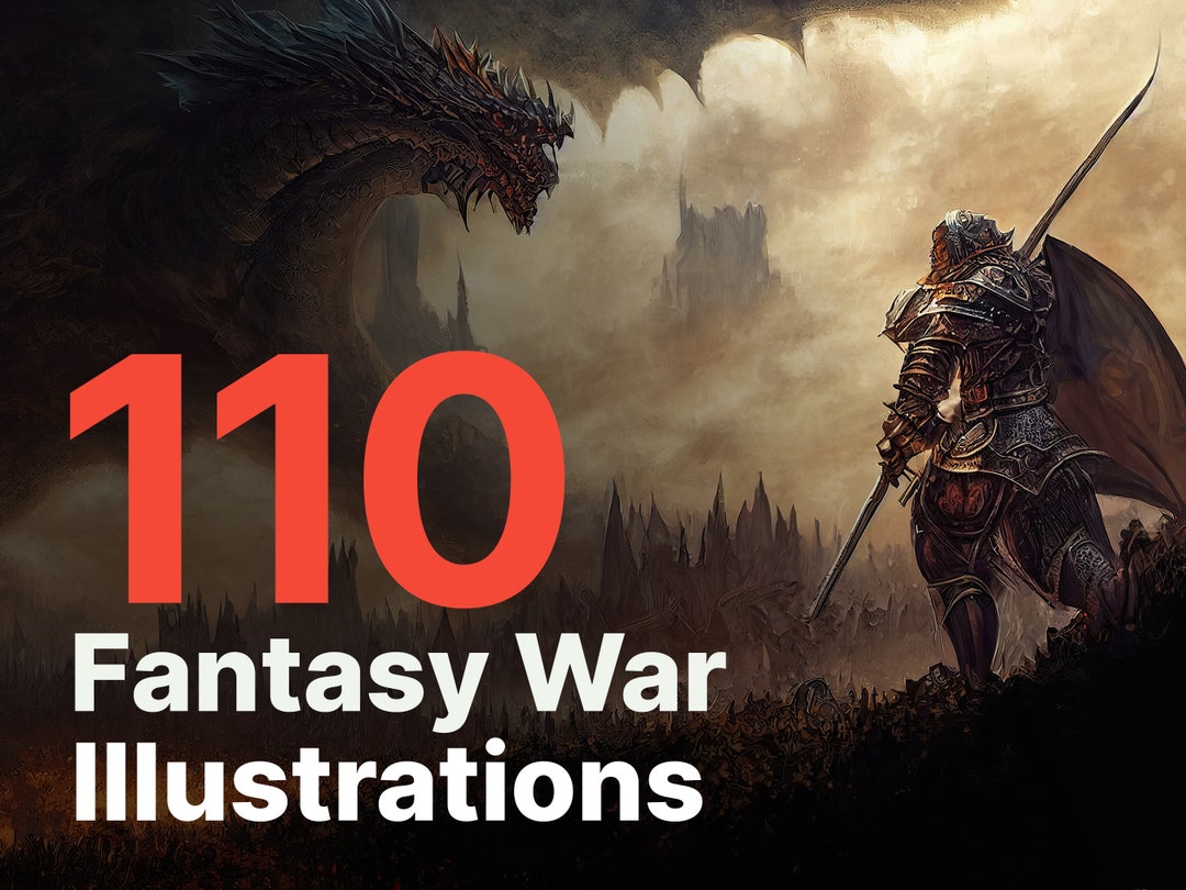 110 Fantasy War Illustrations | Digital Art Prints, Monsters ...