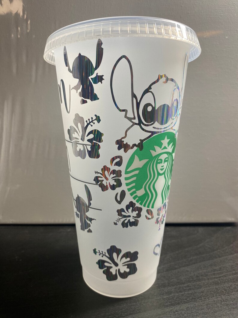 Stitch Cold Cup - Etsy