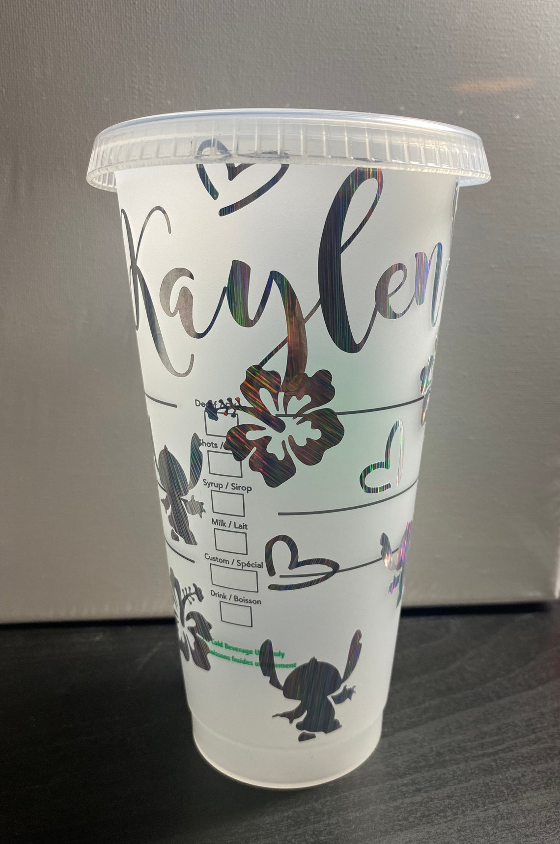 Stitch Cold Cup - Etsy