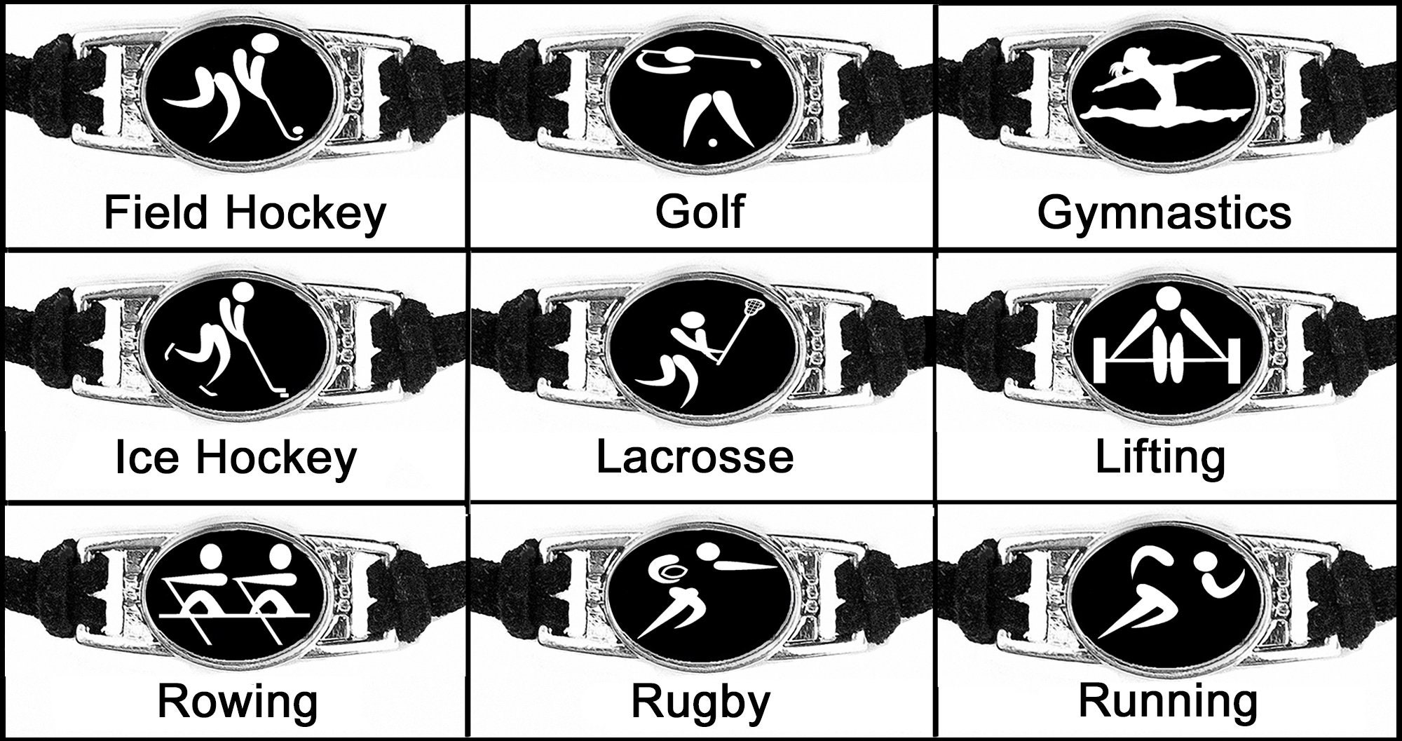 Sports Bracelets choose From 27 Sports - Etsy