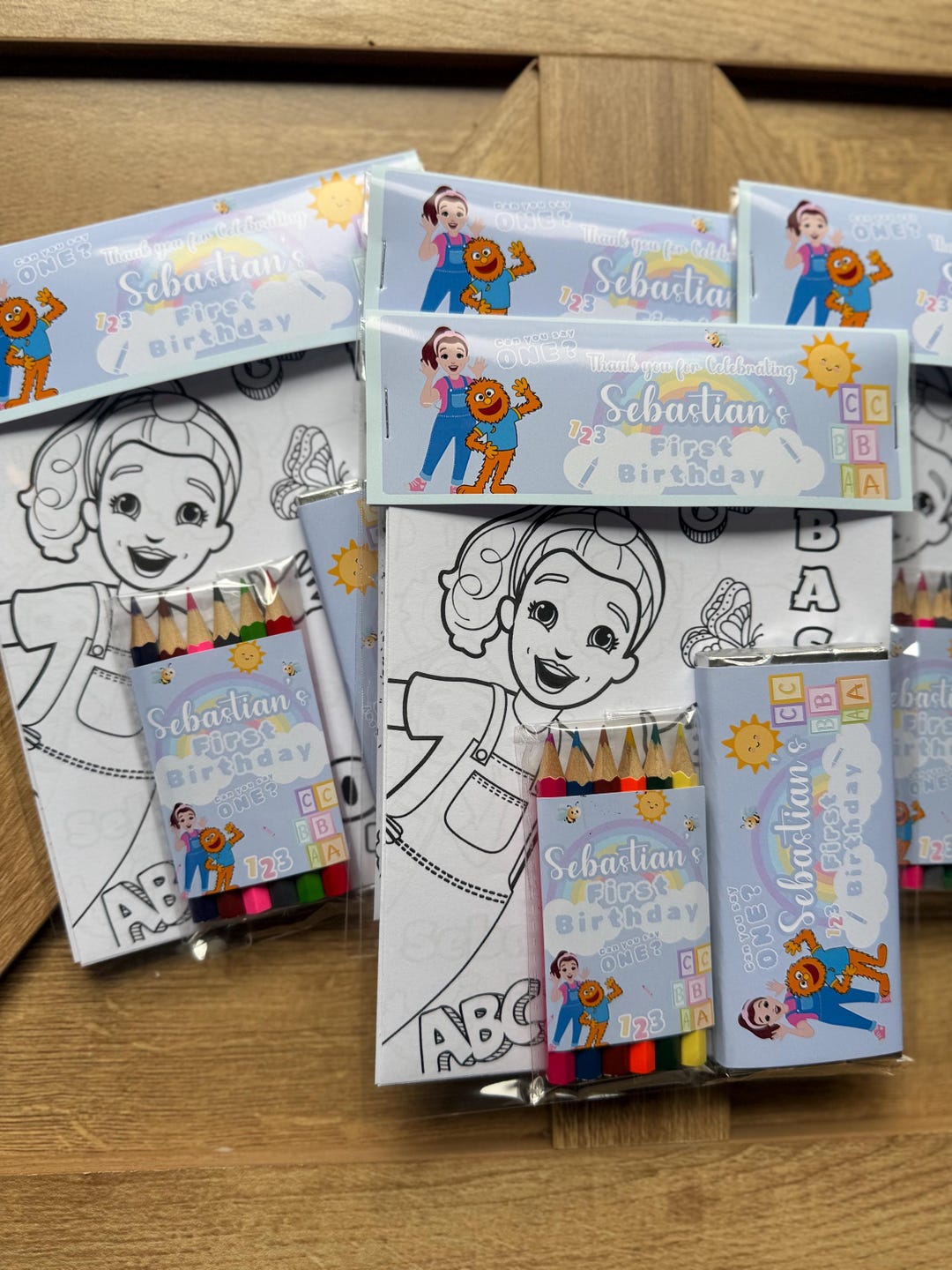 Ms Rachel Colouring Packs - Etsy