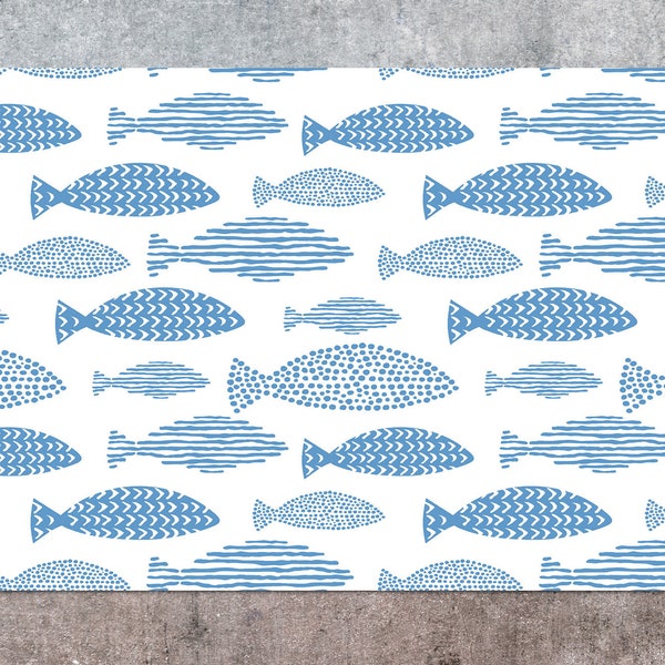 Vinyl Floor Mat - Etsy