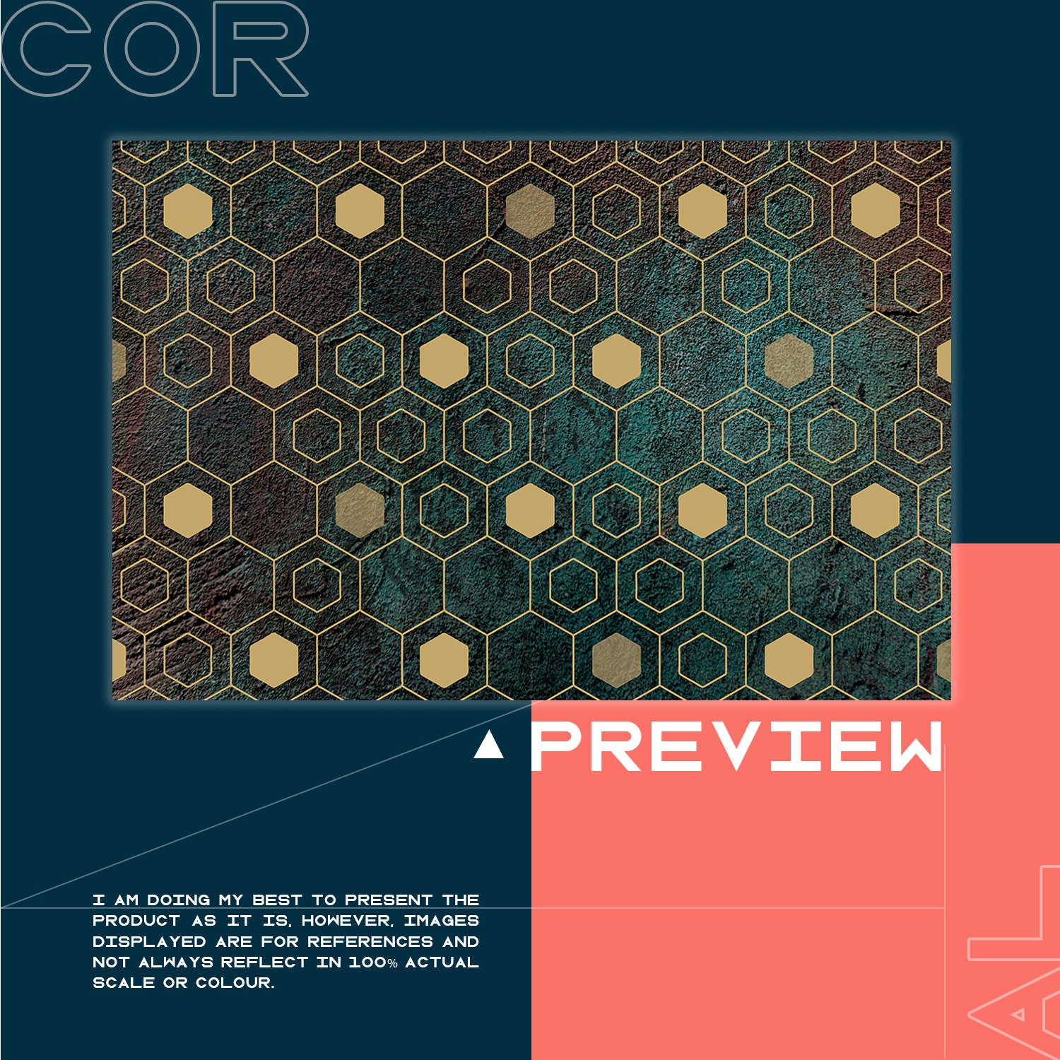 Malachite Concrete Vinyl Mat Gold Vinyl Floor Mat Green - Etsy