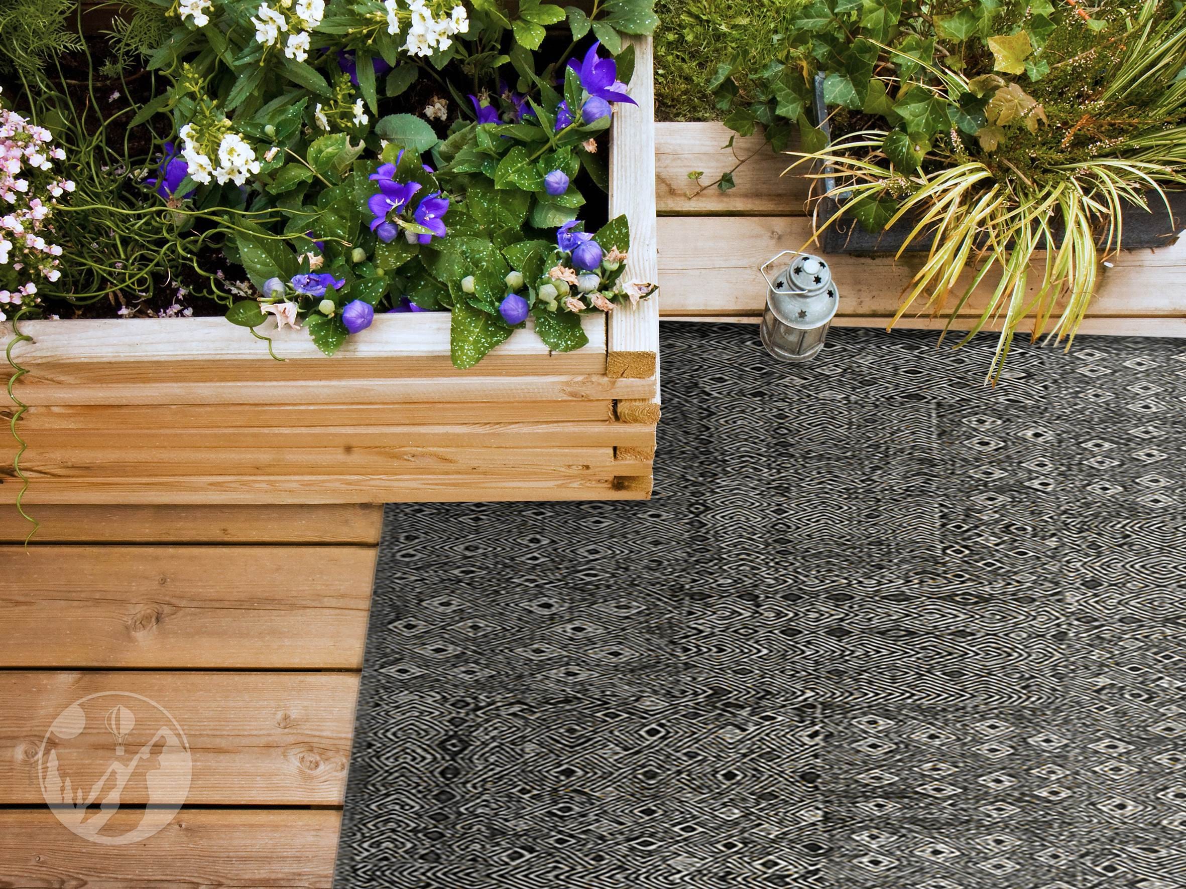 Gray Graphite Ethno Texture Vinyl Rug Ethnic Vinyl Rug Gray - Etsy