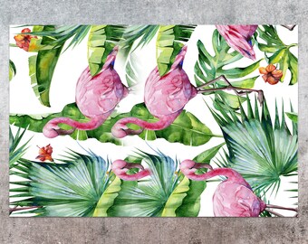 Pink Flamingo Rug - Etsy