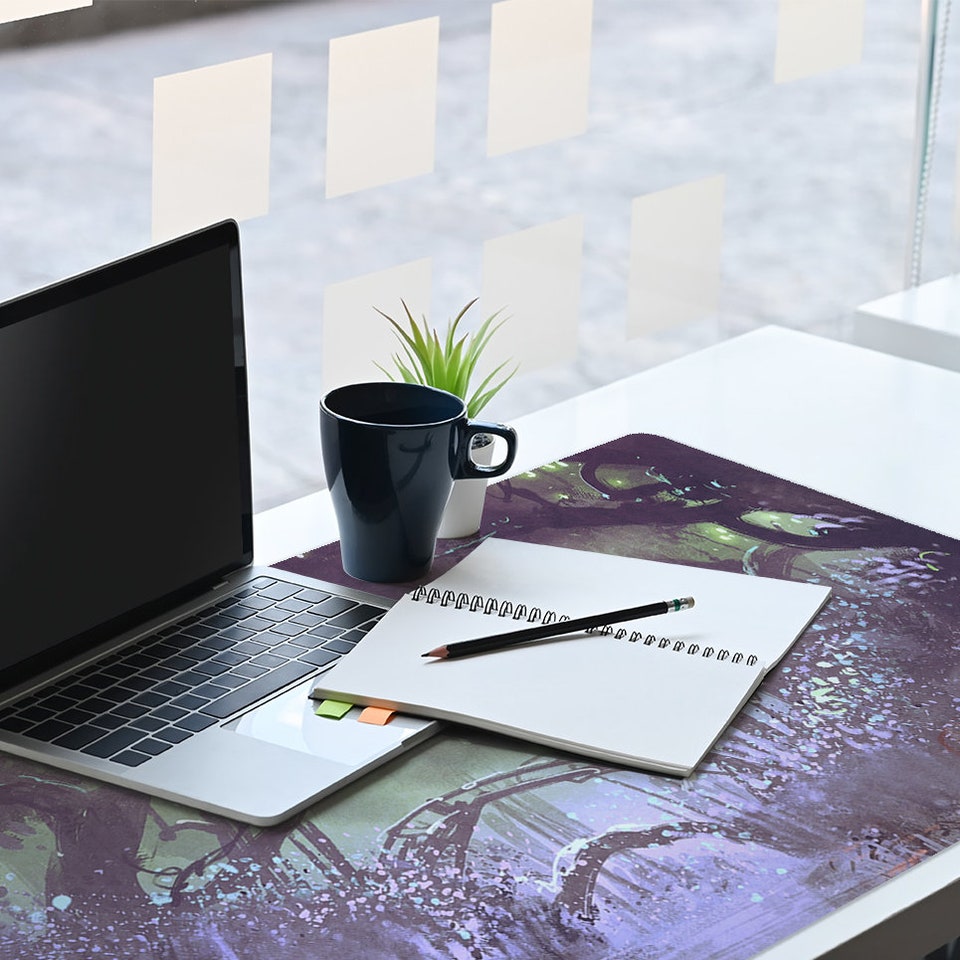 Enchanted Forest Desk Mats Designed & Sold By CharisRoberts