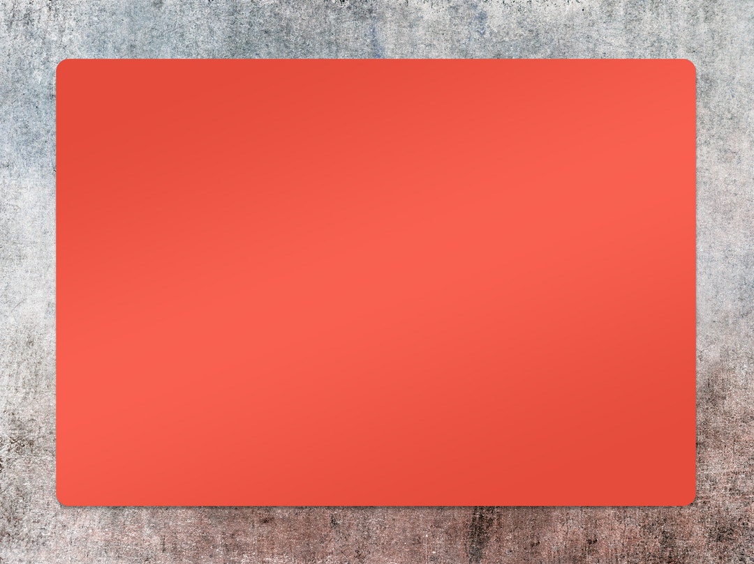 Bright Orange Chair Mat, Bright Orange Protective Mat, Orange Vinyl ...