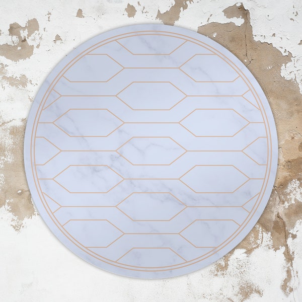 Round Gold Floor Mats - Etsy