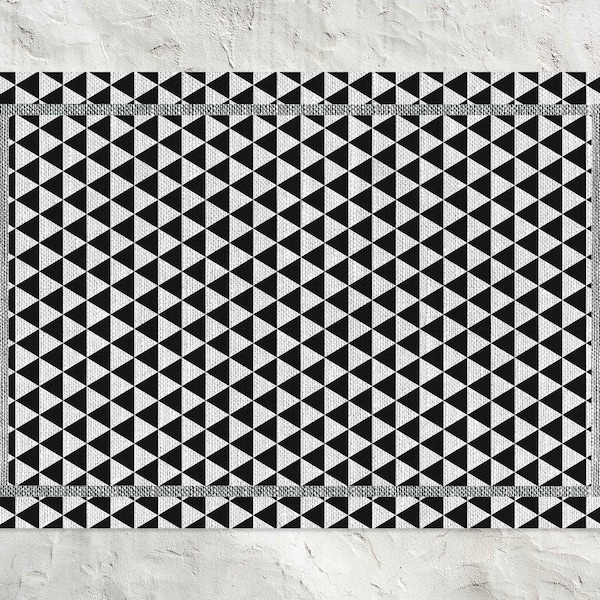 Triangle Rug - Etsy