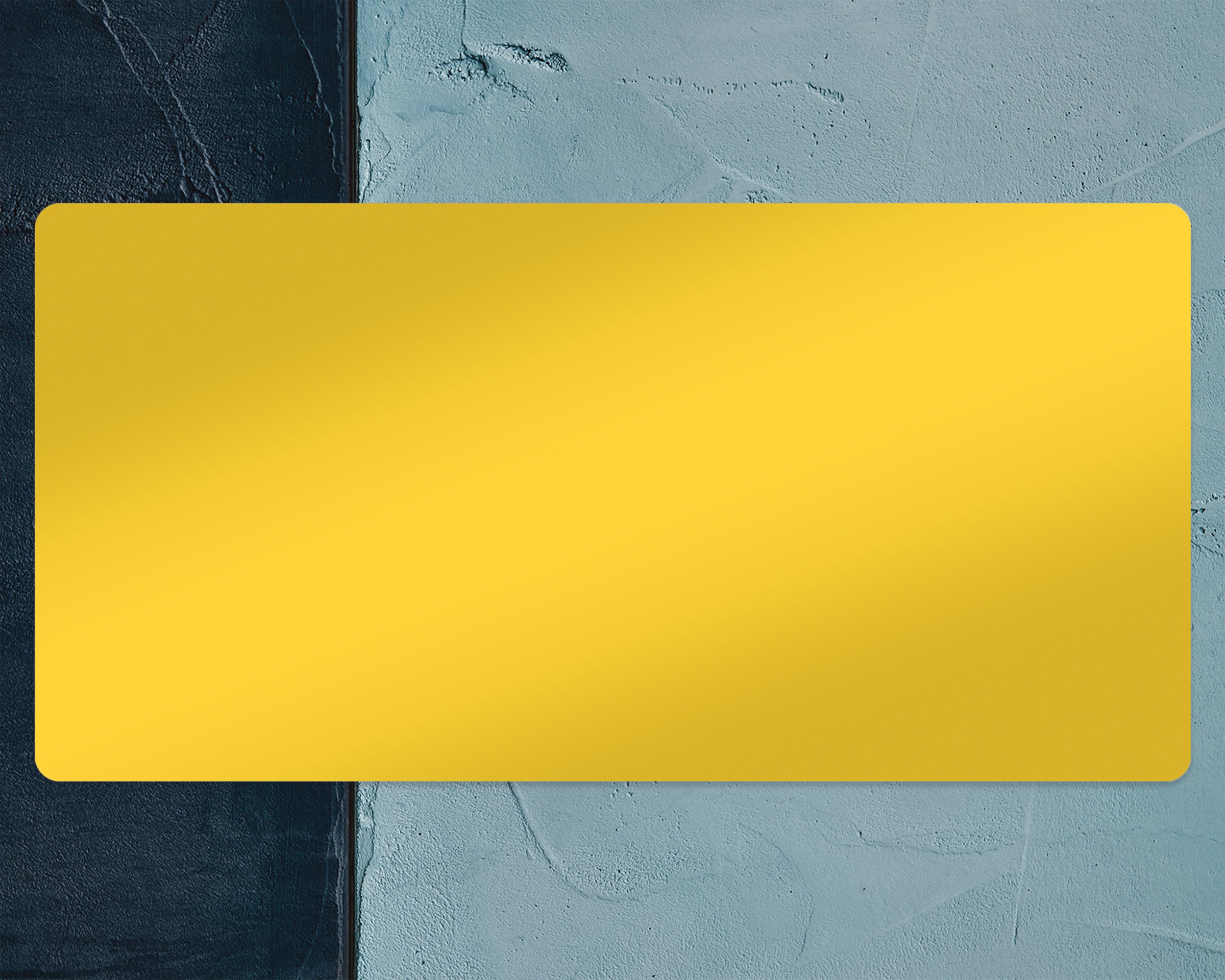 Yellow Desk Pad Yellow Desk Protector Yellow Desk Blotter | Etsy