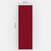 Color: Burgundy Fridge Door Cover, Claret Refrigerator Sticker, Kitchen ...