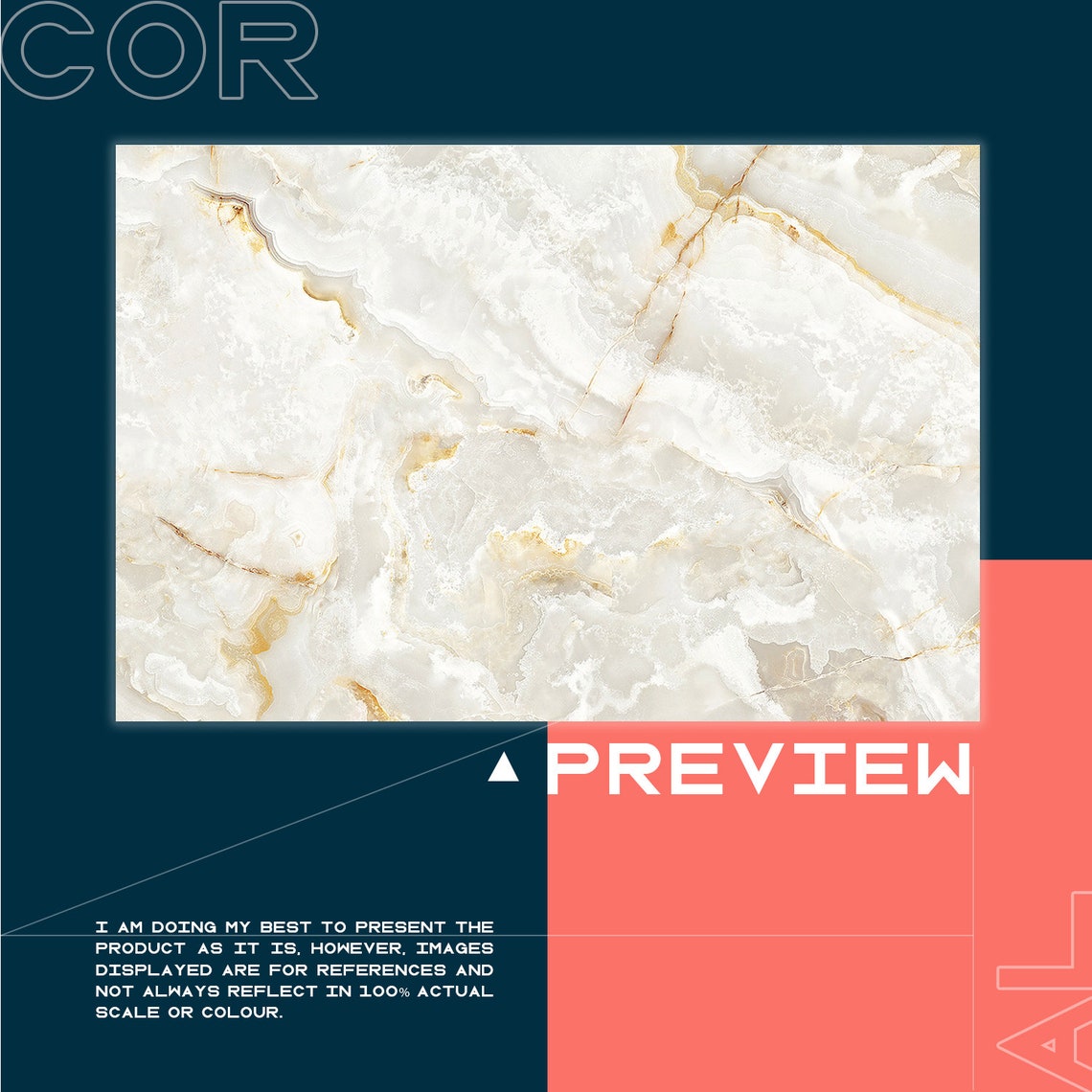 Marble Gold Veins Natural Stone Vinyl Mat Gold Vinyl Floor - Etsy