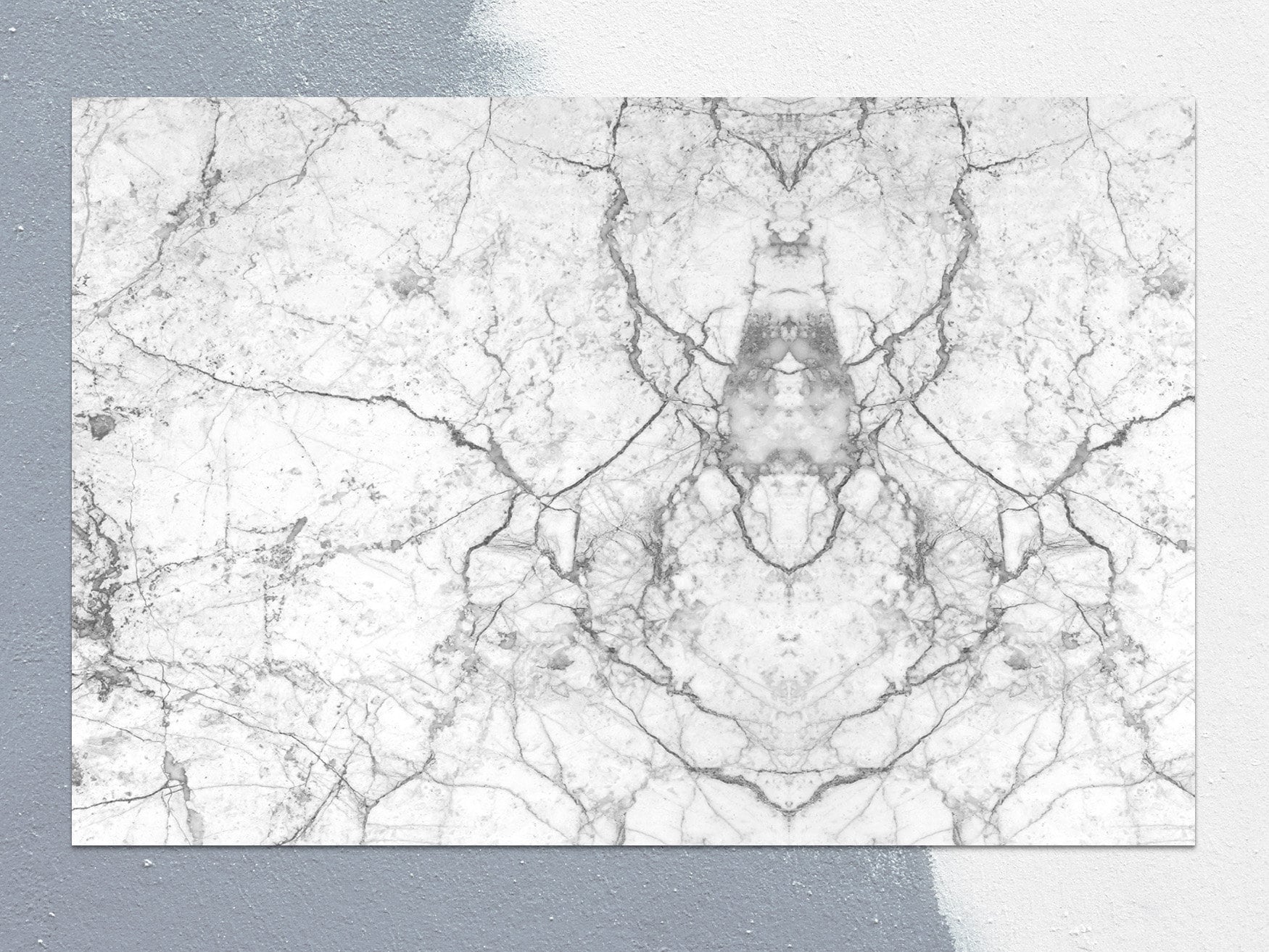 Cracked Gray Marble Vinyl Mat Gray Linoleum Rug White Vinyl - Etsy