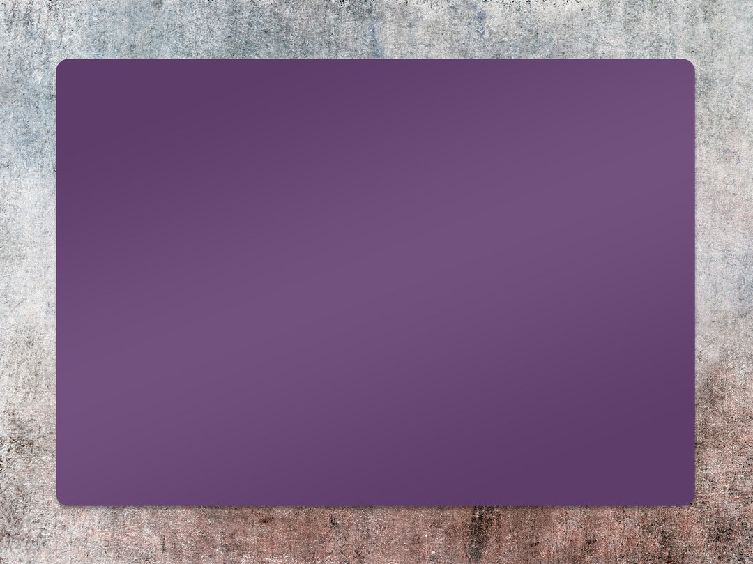 Dark Purple Chair Mat, Purple Splat Mat, Purple Protective Mat, Purple ...