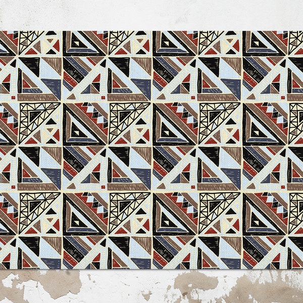 Aztec Floor Tile - Etsy