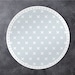 Helsinki Vinyl Mat, Round Vinyl Mat, Geometric Round Rug, Gray and ...