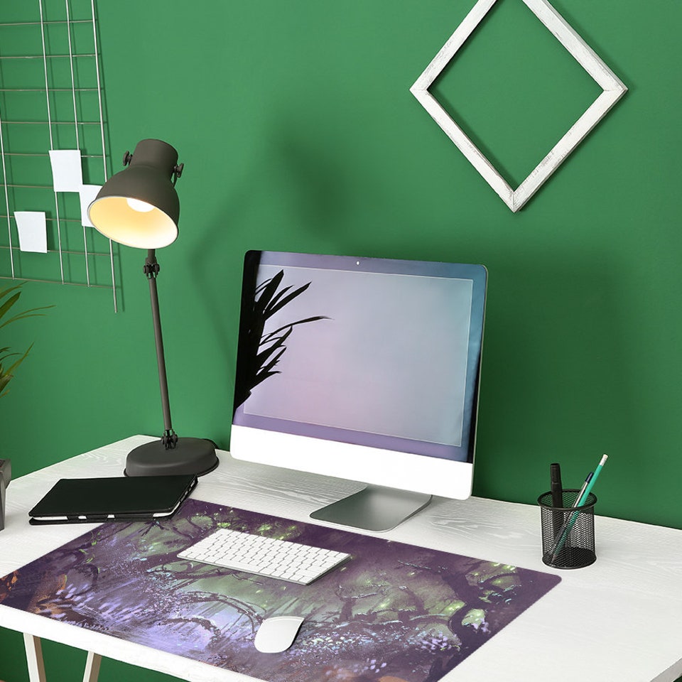 Enchanted Forest Desk Mats Designed & Sold By CharisRoberts