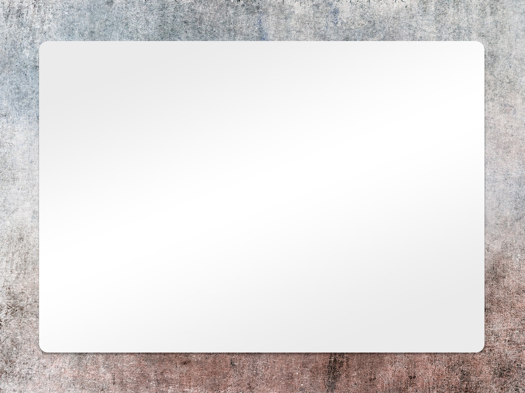 White Chair Mat, White Protective Mat, White Vinyl Floor Mat, White ...