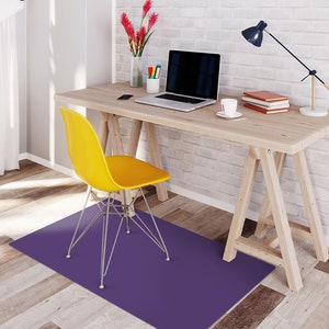 Purple Chair Mat Purple Splat Mat X Vinyl Floor Mat Single - Etsy