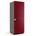 Color: Burgundy Fridge Door Cover, Claret Refrigerator Sticker, Kitchen ...