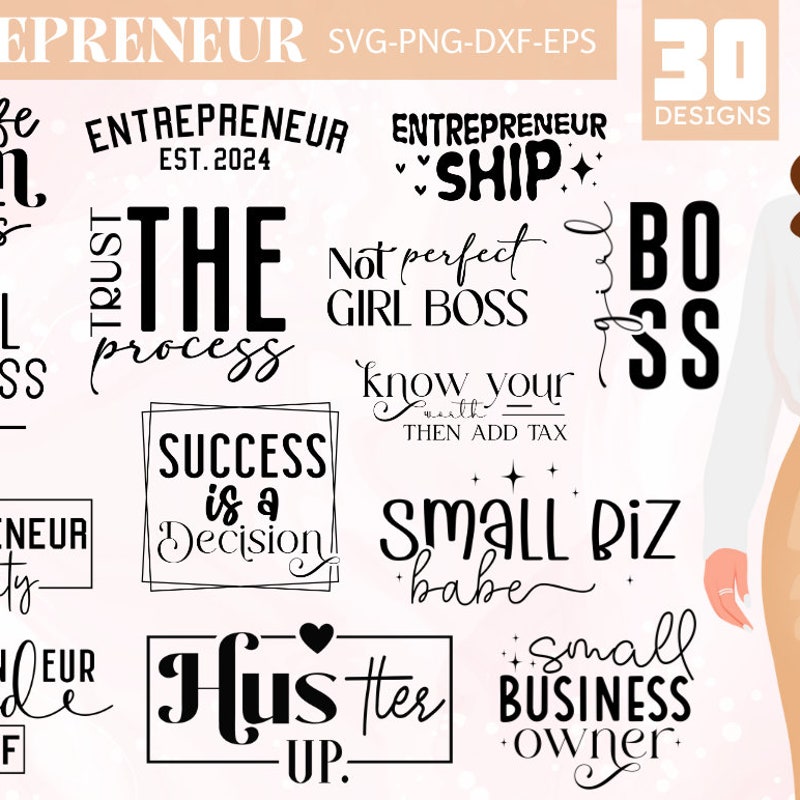 Entrepreneur Svg - Etsy