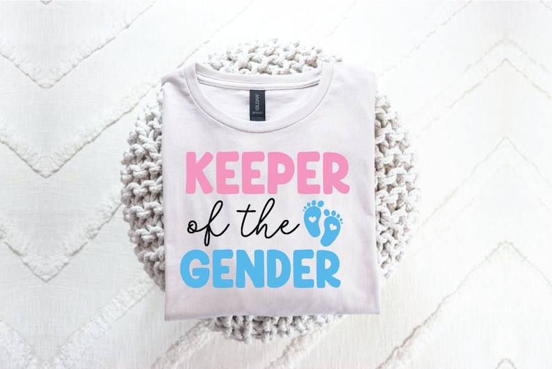 Keeper of the Gender SVG PNG JPG, Team Boy, Team Girl, Gender Reveal ...
