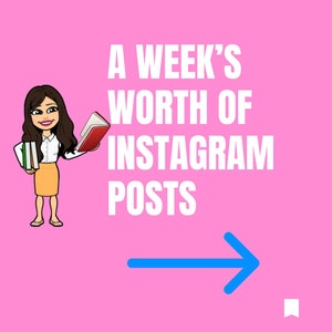 A Week's Worth of Instagram Posts Digital Download, PDF File 11 Pages ...