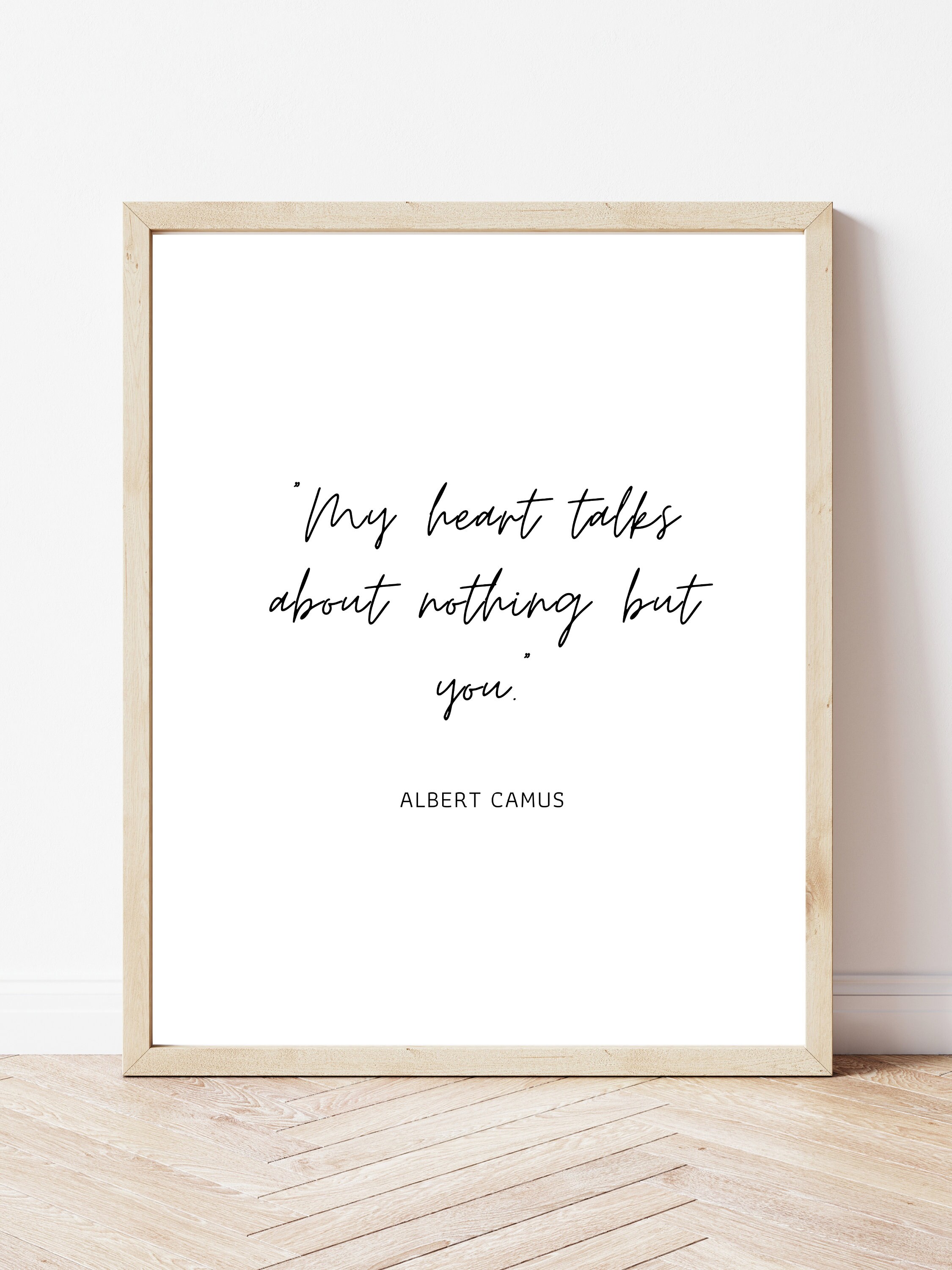 Literary Quote Digital Download, Albert Camus Quote, Digital Print ...