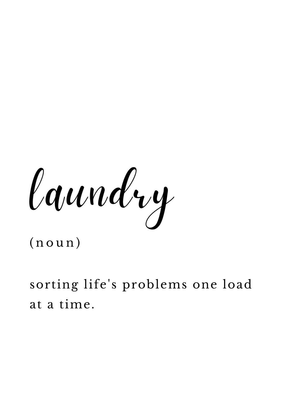 Laundry Definition Digital Download, Digital Print, Laundry Wall Art - Etsy