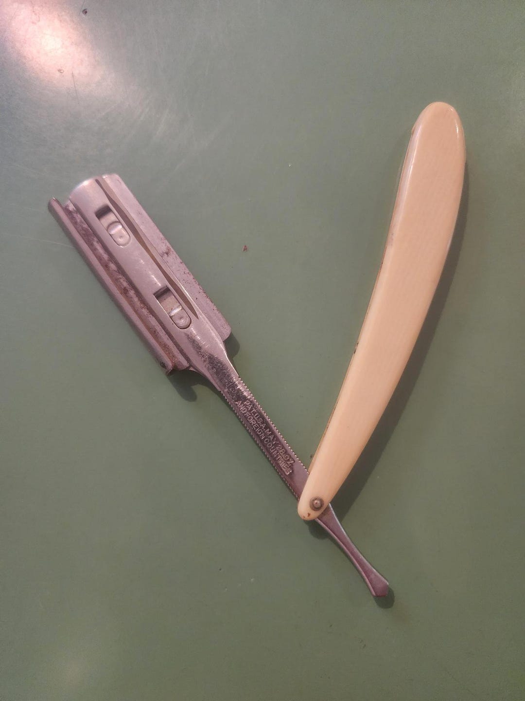 Antique Durham Duplex Strait Razor Patent 1911 - Etsy