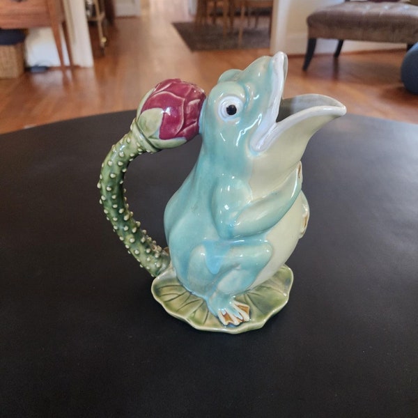 Frog Pitcher - Etsy