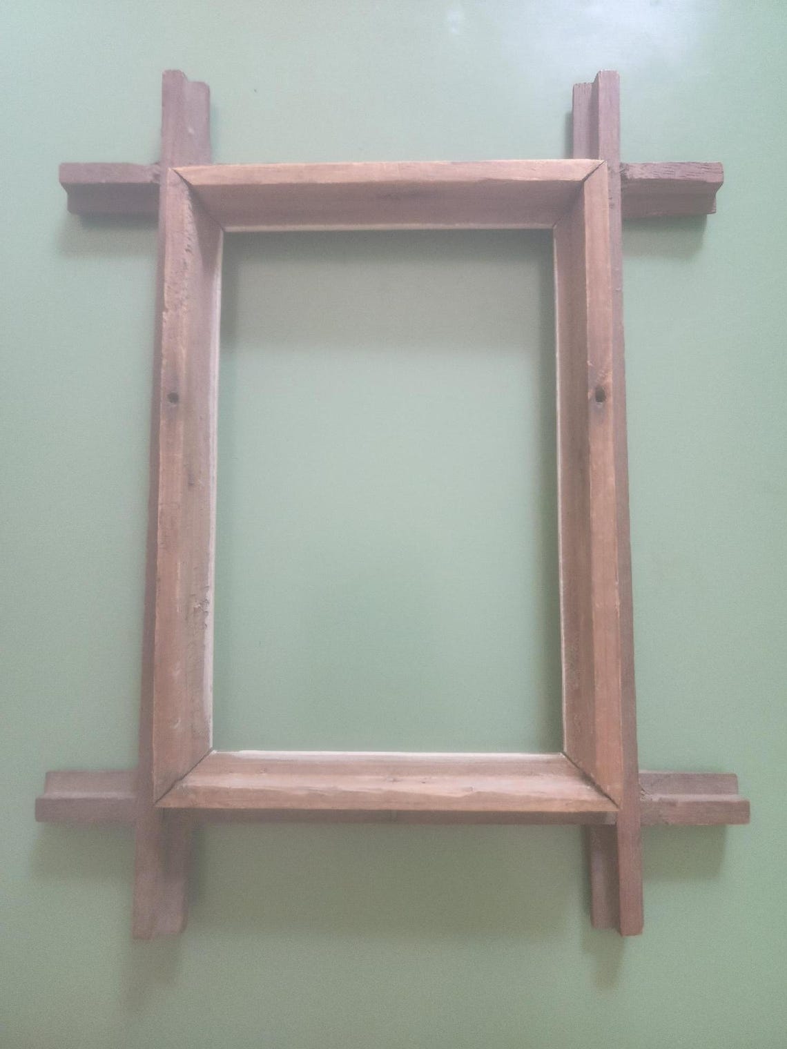 Adirondack Carved Handmade Wood Frame - Etsy