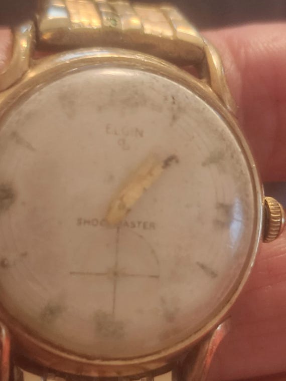 Vintage Elgin Durapower Shockmaster men's watch - Nee… - Gem