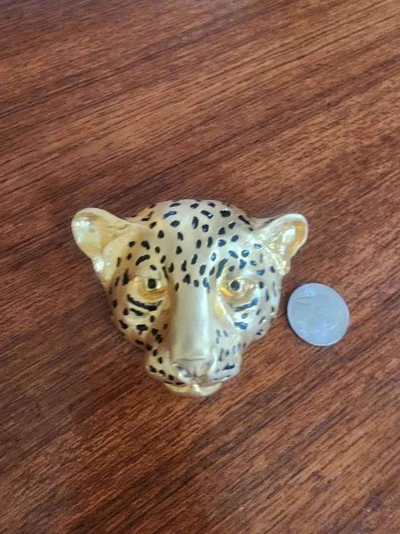 Price Drop: Vintage Jaguar Head Brooch - Etsy